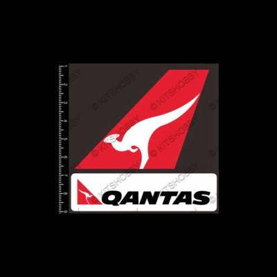 Qantas Airways Logo Sticker (Size 9 cm x 9 cm) | eBay