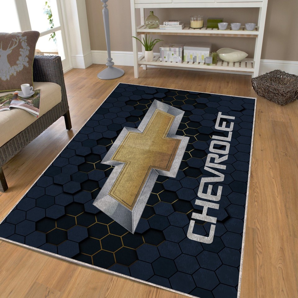 Chevrolet Area Rug, Cool Chevro Area Rug, Men's Cave Rug | eBay