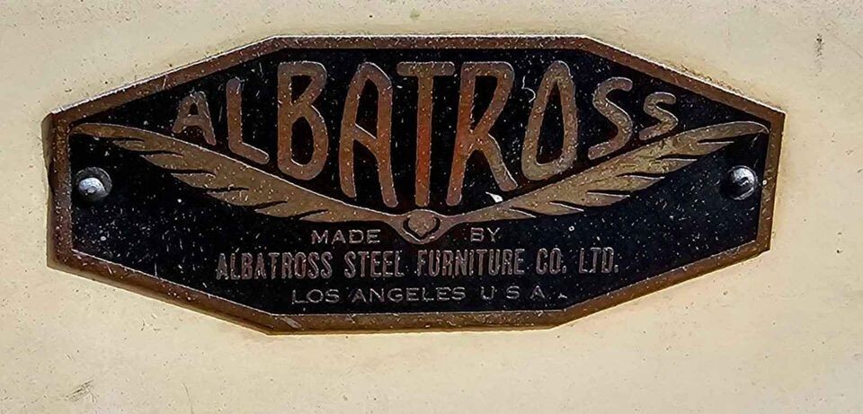 Antique/Vintage 1940's Ice Box Refrigerator - Albatross Steel Furniture ...