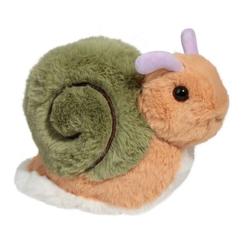 Douglas Shelby Snail Plush Toy Stuffed Animal 8” Garden Bug Slug Green ...