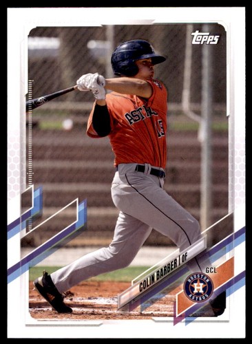 Colin Barber 2021 Topps Pro Debut Rookie Card RC #PD-110 GCL Astros | eBay