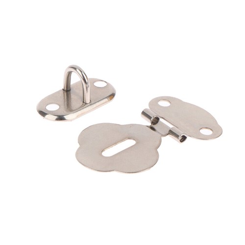 2Pair Lock Hinge Lock Hasp Hook Hardware Lock For Case Jewelry Box ...