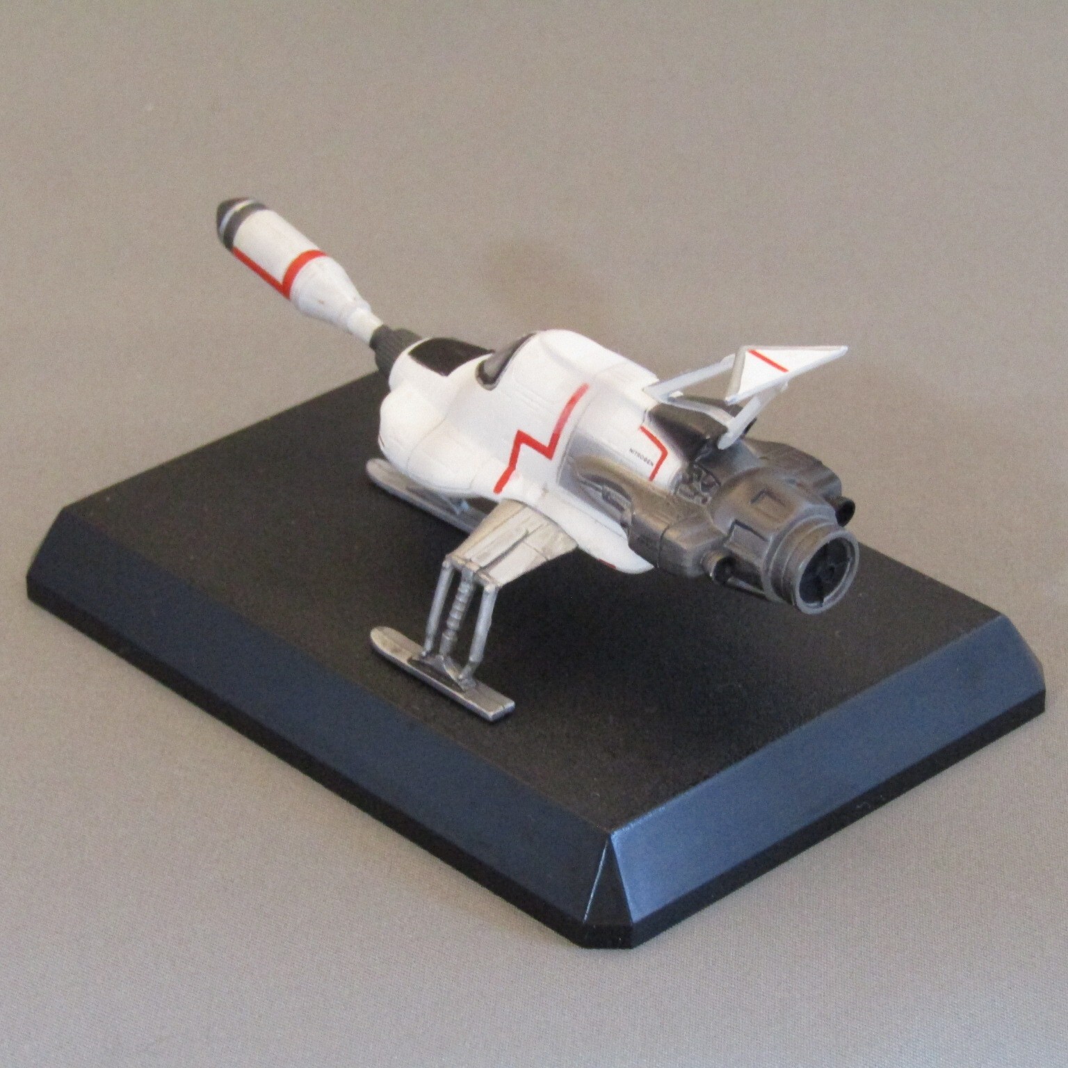 SHADO UFO Interceptor Konami Mini Figure SF Movie Selection Detailed In ...