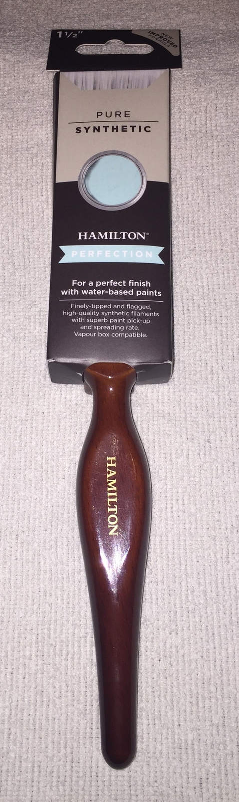 1.5" Hamilton Perfection Pure Synthetic Bristle Paint Brush 12131-15 | eBay