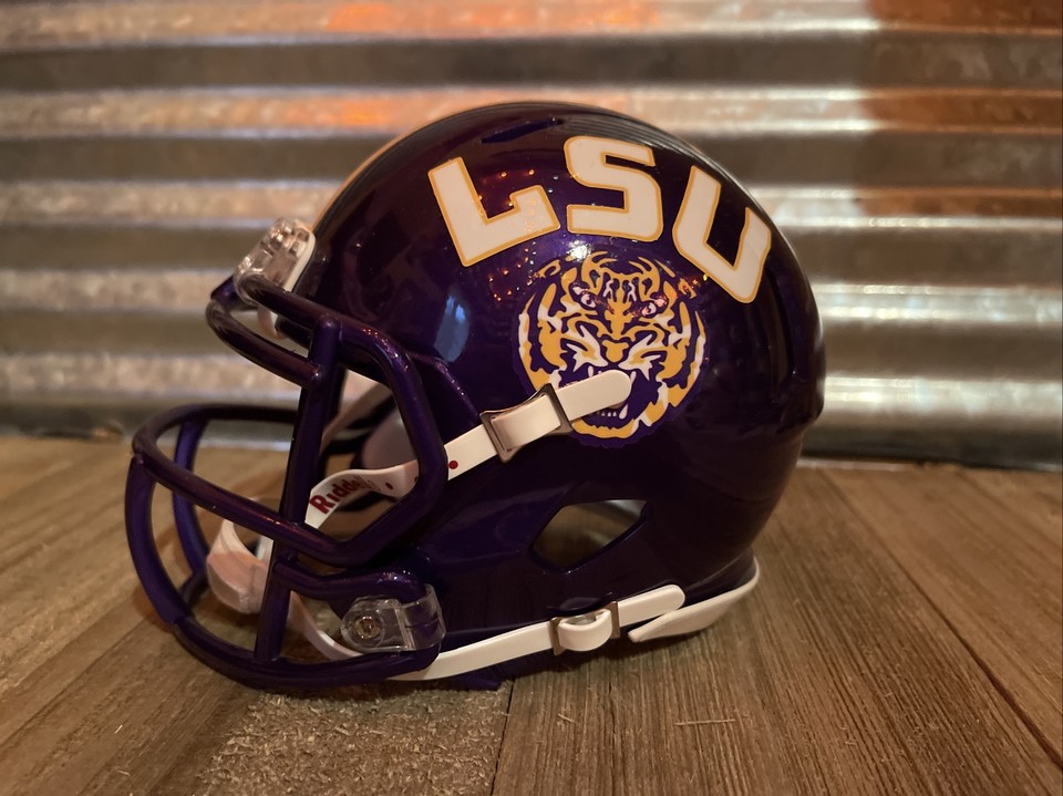 2018 LSU Tigers 1918 Tribute Speed Mini Helmet | eBay