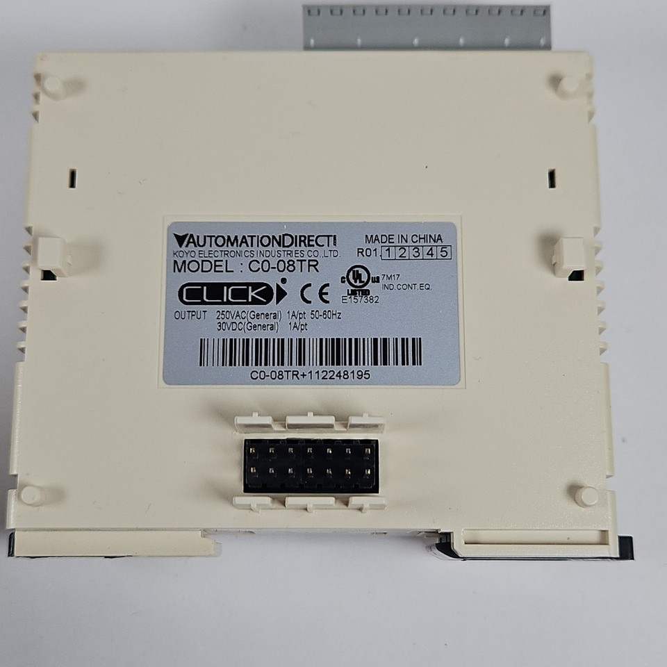 Automation Direct Click Koyo C0-08TR Programmable Logic Controller I/O ...