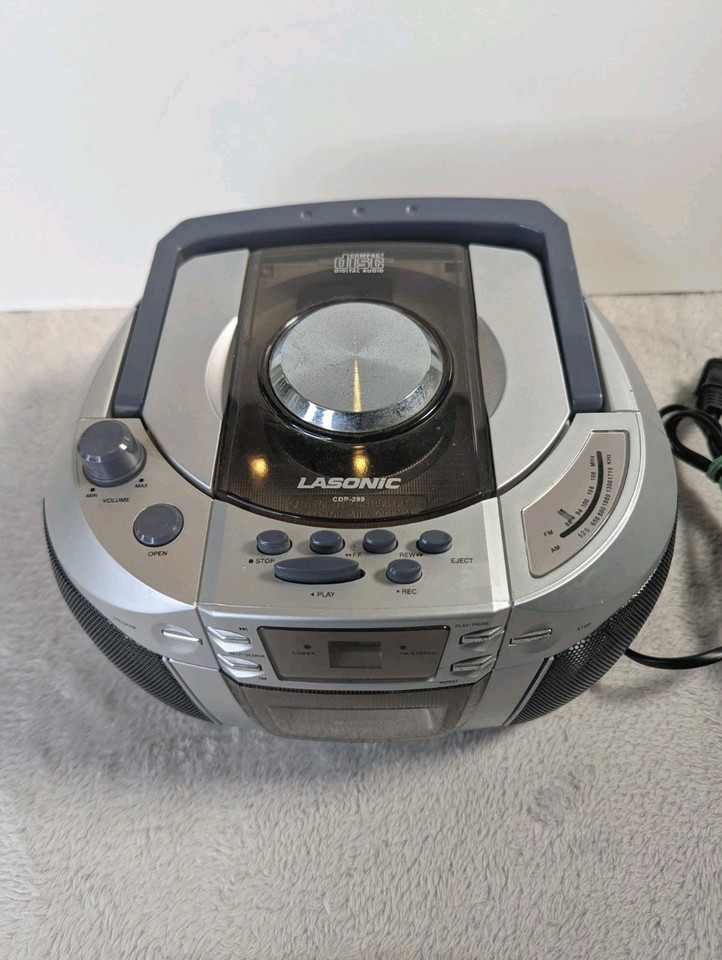 Lasonic CD Tape Player CDP-299 Vintage Retro Radio Y2K 1990's (Read ...