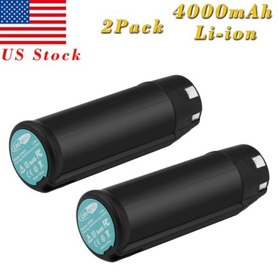 2x 4.0AH 4V Li-ion Battery For Ryobi TEK4 AP4001 RP4900 RP4410 RP4400 ...