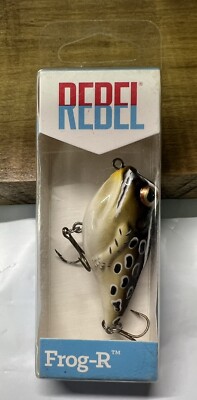 Rebel Frog-R Hard Body Topwater Frog - Cricket Frog | eBay