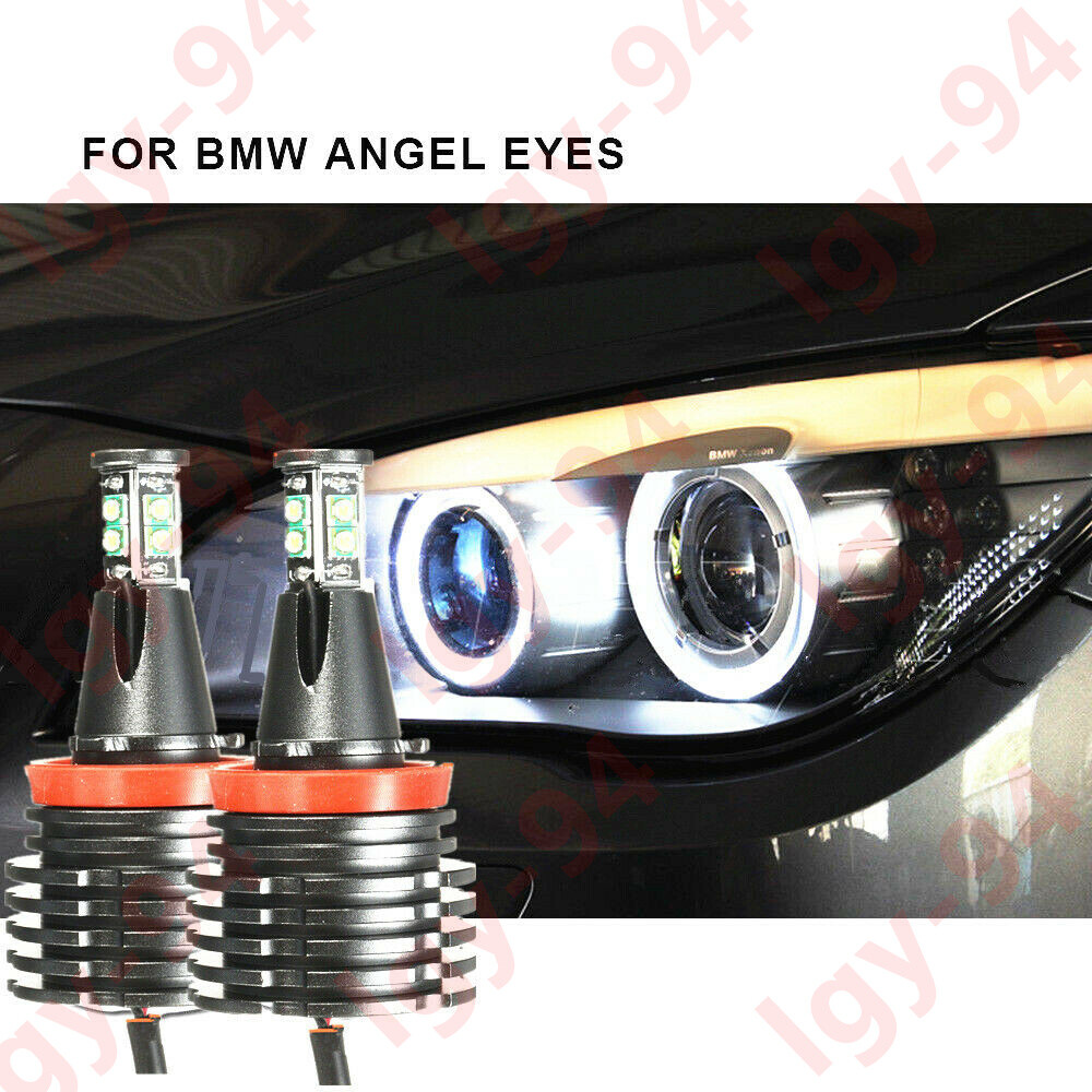 LED Angel Eye Halo H8 80W for BMW E92 750Li 760Li 740Li F01 F02 7 ...