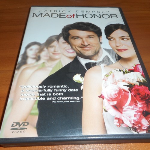 Made of Honor (DVD, Widescreen/Full Frame 2008) Patrick Dempsey ...