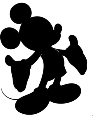 Custom Vinyl Decal Run Mickey Mouse Head Icon Ears Stand RTS | eBay