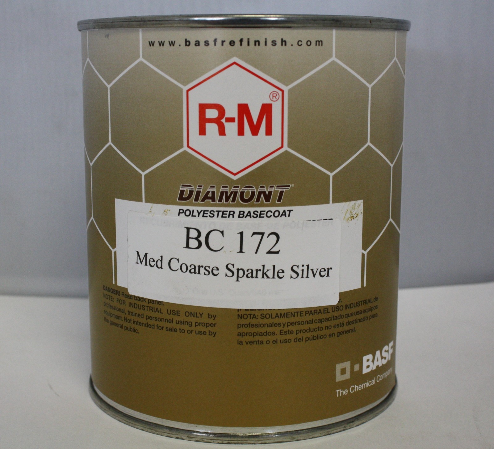 RM Diamont BC172 Med Coarse Sparkle Silver mixing base toner Paint ...