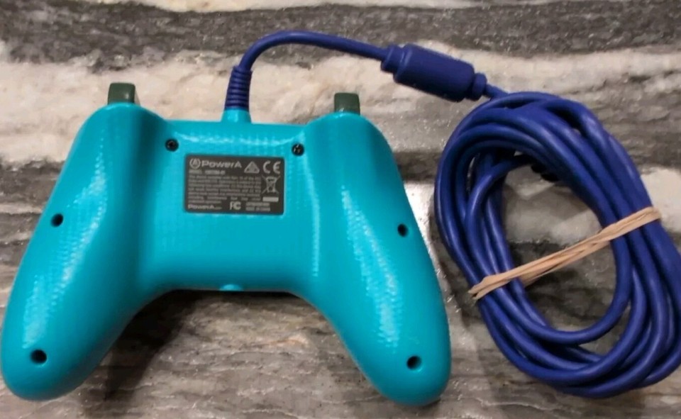 Xbox One PowerA Green Mini Minecraft Zombie Controller 1507384-01 Power ...