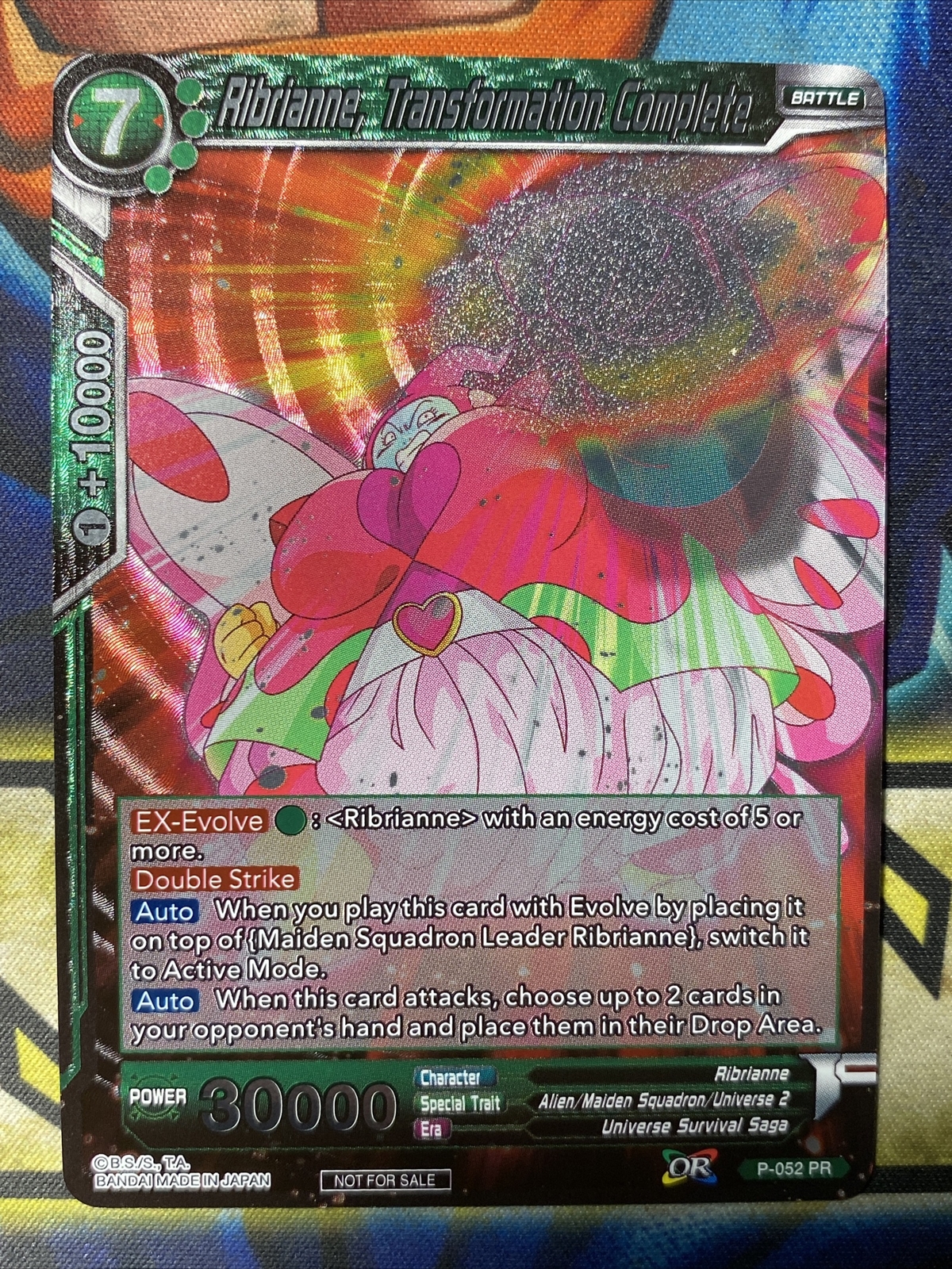 Ribrianne Transformation Complete P-052 PR FOIL Dragon Ball Super Card ...