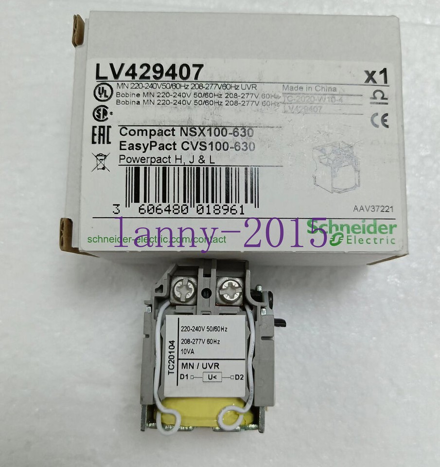 1PC Undervoltage release LV429407 lossless coil MN/UVR 220-240V | eBay