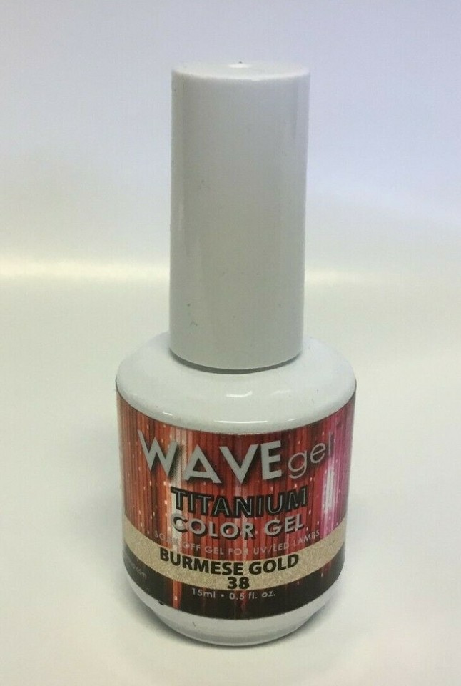 Wave Gel Glitter Soak Off gel polish Pick Your Color T1-T12 O1-O6 (0.5 ...