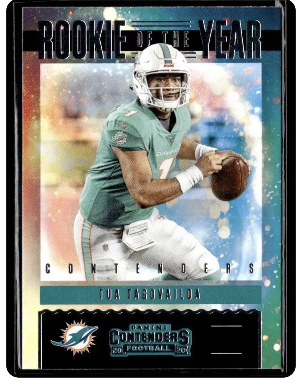 2020 Contenders Tua Tagovailoa Ruby Rookie of the Year RC #RY-TTA ...