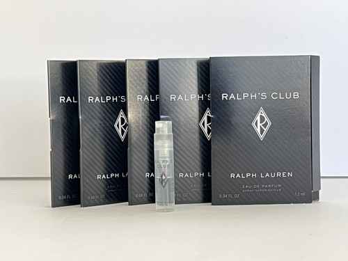 5 RALPH'S CLUB Eau de Parfum by RALPH LAUREN Spray Samples 0.04 Fl oz 1 ...