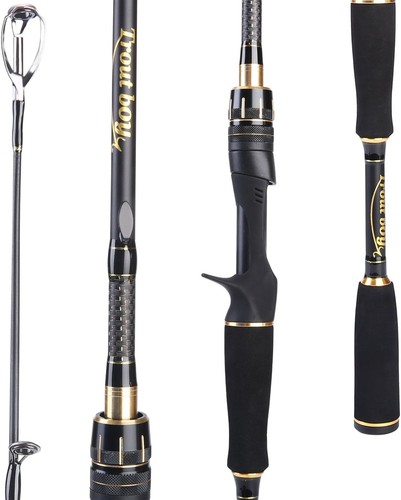 Sougayilang Fishing Rods - IM6 Graphite 6ft, 2 pieces casting fising ...