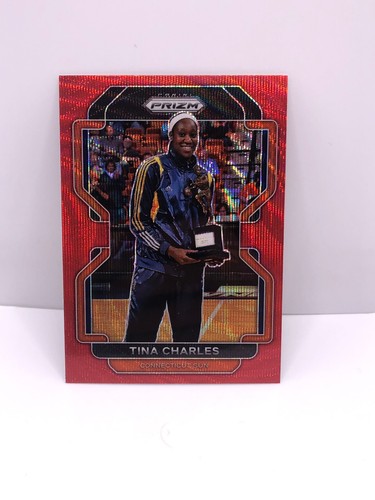 Tina Charles 2022 Panini Prizm WNBA Ruby Red Wave Prizm SP #200 | eBay
