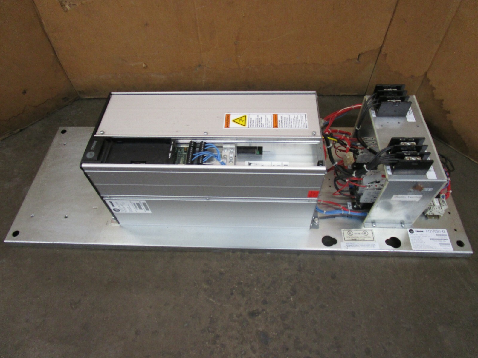 TRANE X13170391-48 TR16027GT4CN1STR0DLF00A00C0 AC DRIVE 25HP 18.5KW ...