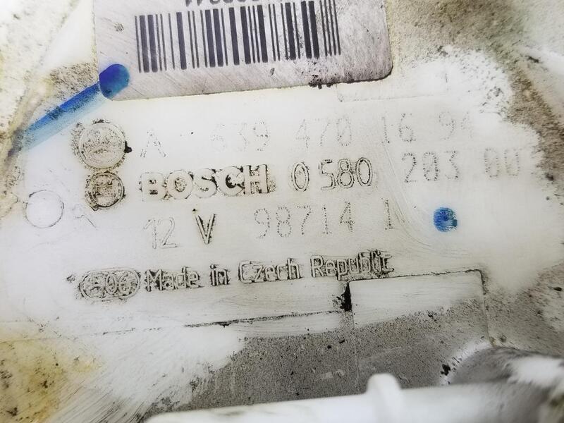 A6394701694 kraftstoffpumpe für MERCEDES VITO COMBI 06.2003 - 2.1 2003 ...