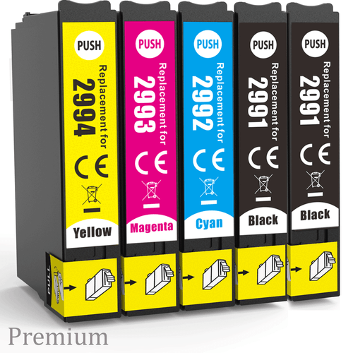 5 Ink Cartridge For Epson XP-235 XP-245 XP-247 XP-255 XP-257 XP-332 XP ...