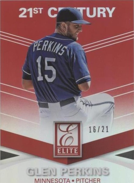 2015 Panini Elite - 21st Century Red #109 Glen Perkins /21 for sale online | eBay