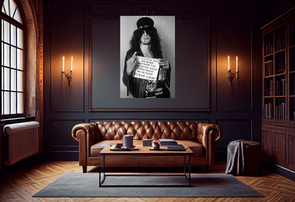 Slash Poster 24x36 Inch Photo Rare Wall Art Print - S7 | eBay