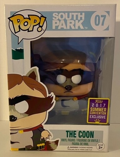 Funko Pop 07 THE COON South Park 2017 Summer Convention Exclusive NEW ...