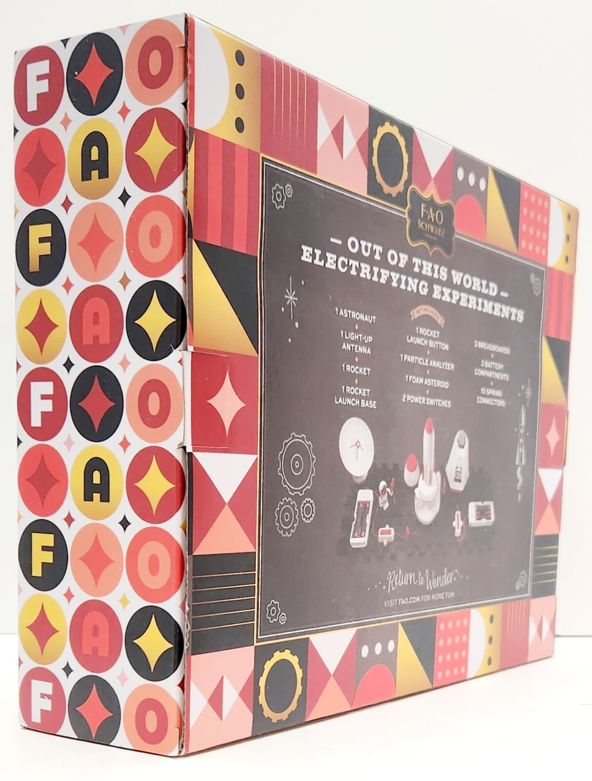 FAO Schwarz Circuit Space Station Galactic Experiment Set STEM Toy 25 ...