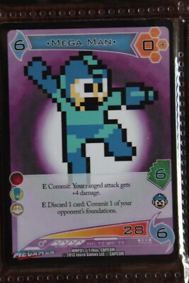 Universal Fighting System MegaMan Promo *Mega Man* Retro Set MMP01 | eBay