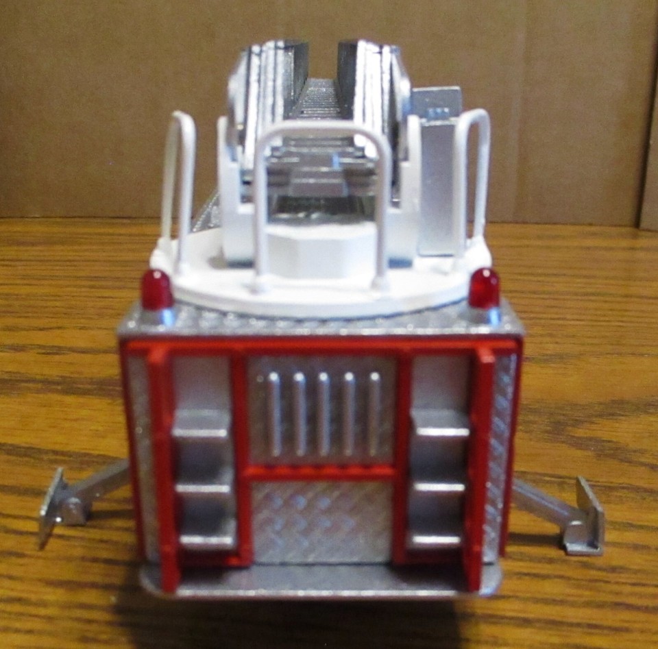 Conrad 5504 Aerial Hook Ladder Fire Truck Engine Collector Toy 1/50 W ...