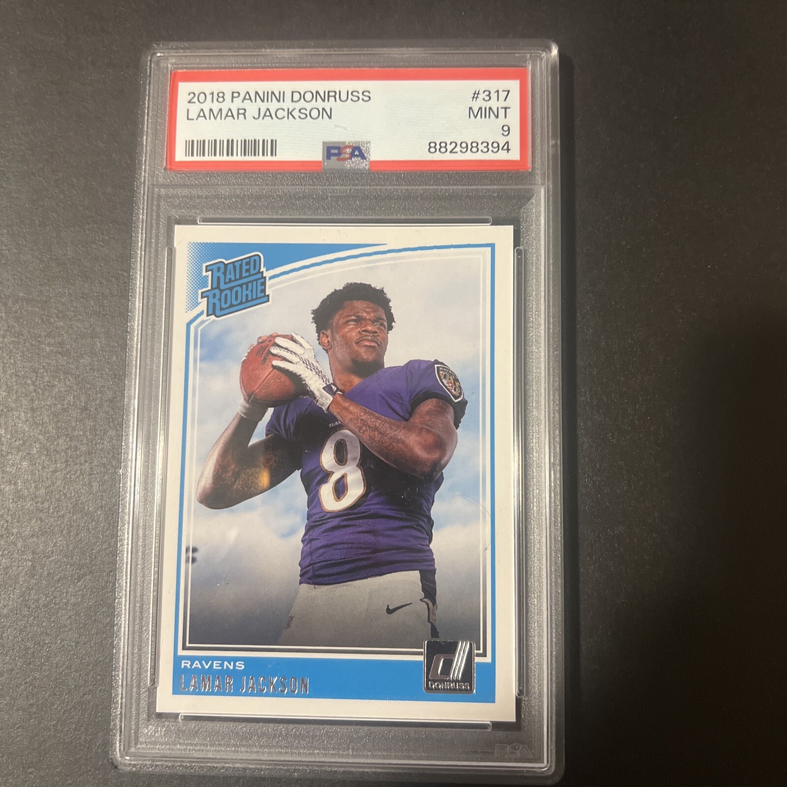 2018 PANINI LAMAR JACKSON CHASE PACKS RATED ROOKIE CHASER READ THE ...