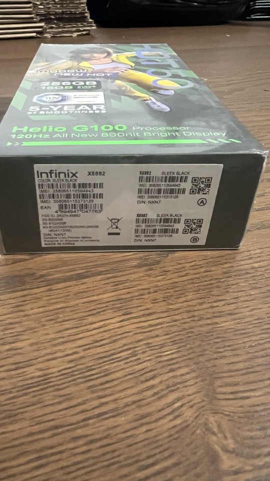 Infinix Hot 50 4G LTE Sleek Black - 8GB RAM - 256GB ROM Unlocked - NEW SEALED | eBay