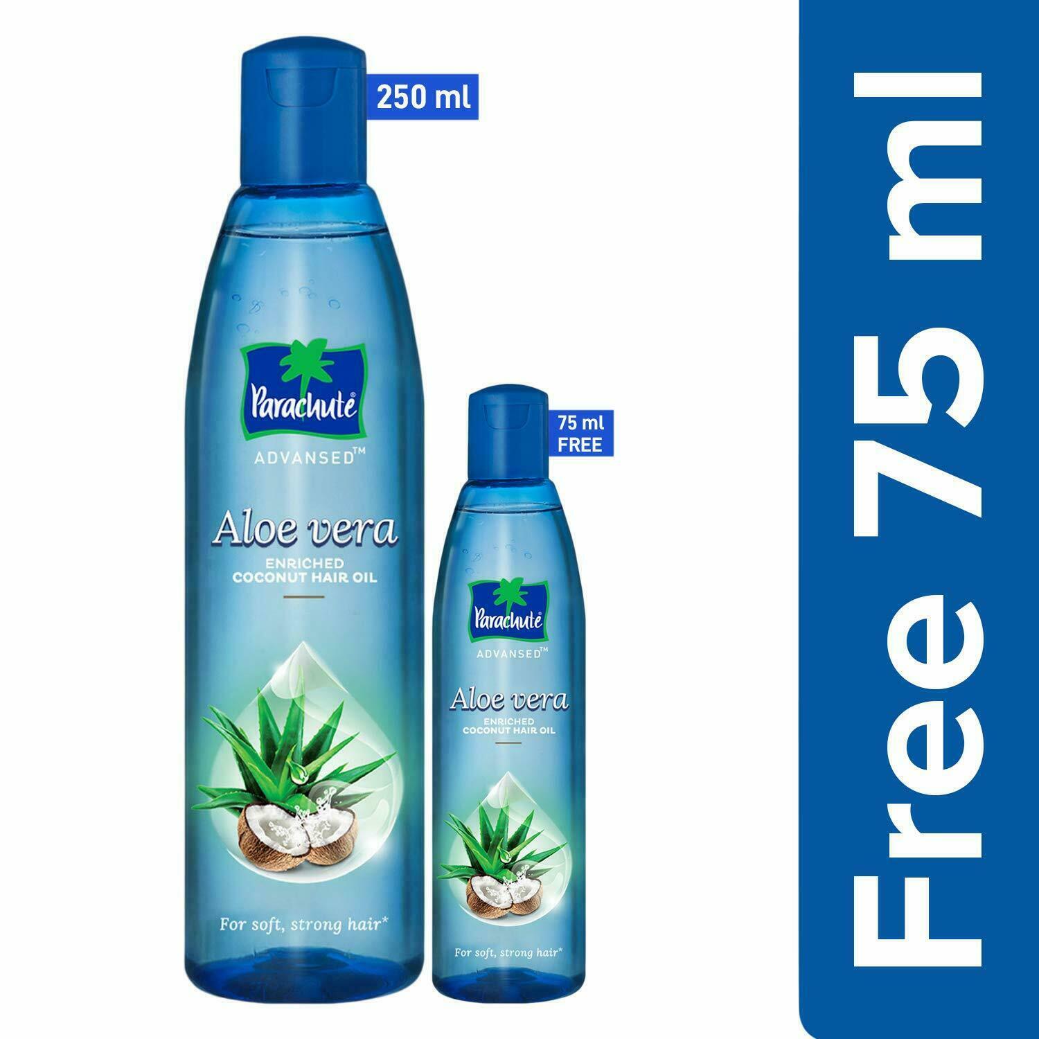 Parachute Advansed Aloe Vera Enrichie Coco Cheveux Huile, 250ml ...