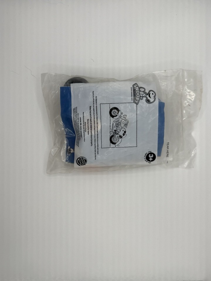 Burger King Snoopy Motorcycle Peanuts Gang Fast Food Toy 1999 | eBay