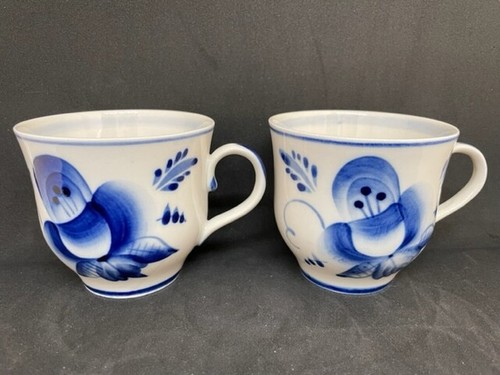 Gzhel Set of Two Tea/Coffee Caps | eBay