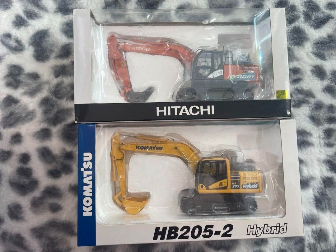 komatsu 1/50 Scale Miniature HB205-2 hitachi set HB205 | eBay