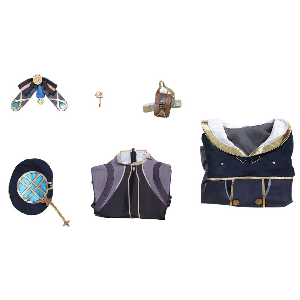 Games Genshin Impact Freminet Cosplay Costume Halloween Outfits | eBay