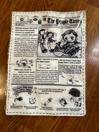 Creaks Squeaky Newspaper Crinkle Pet Dog Chew Toys | eBay