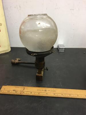vintage original welsbach brass gas scone light fixture wall light hand ...