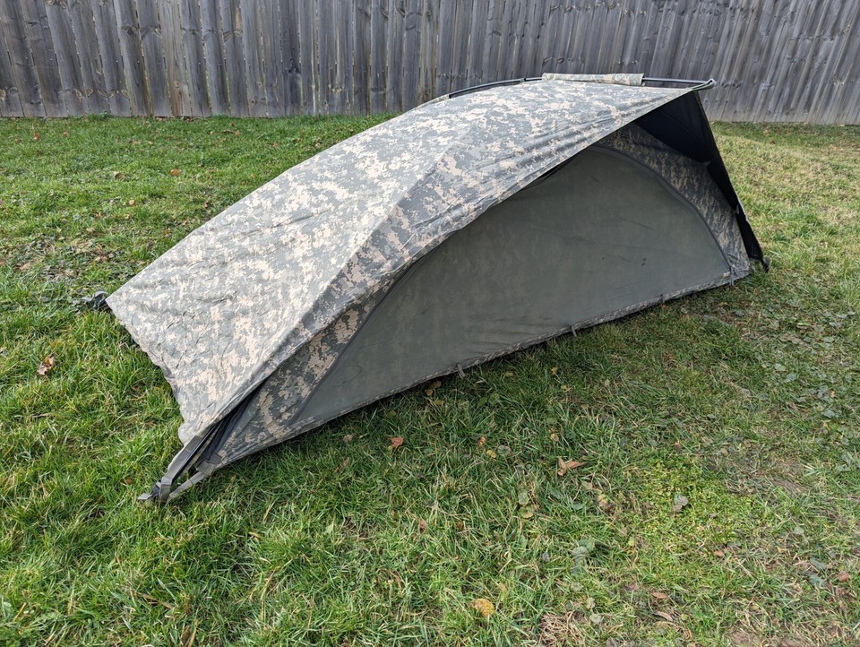 IMPROVED COMBAT SHELTER USGI US MILITARY SURPLUS ORC ACU ICS ONE MAN ...