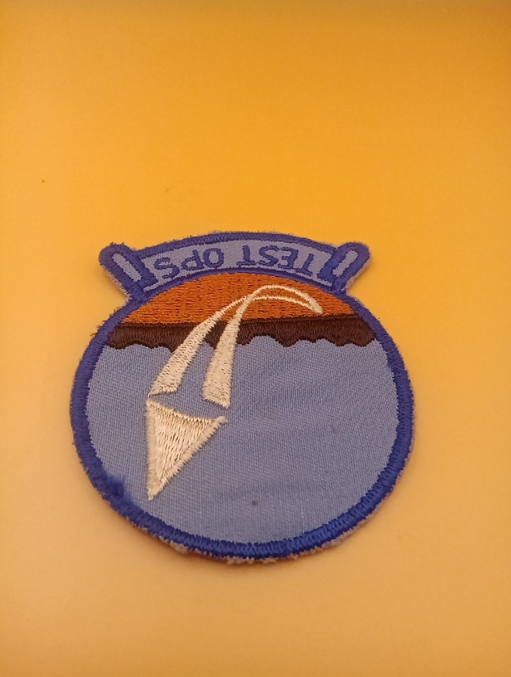 Original EDWARDS AIR FORCE BASE FTS Flight Test Squadron TEST OPS USAF ...