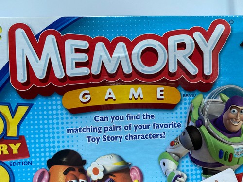 Toy Story 3 Memory Game Matching Picture Cards Learning Recall Skills ...