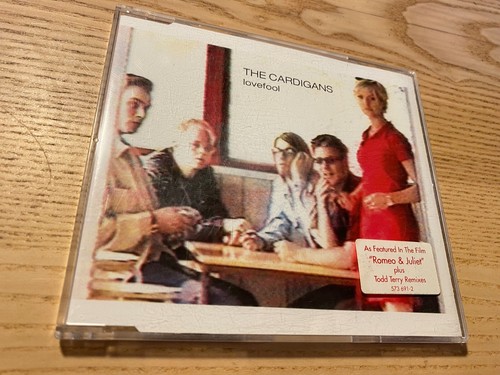 THE CARDIGANS "LOVEFOOL" TRACK CD SINGLE STOCKHOLM RECORDS GERMAN TODD ...