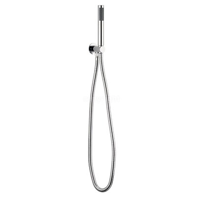 Crosswater SK963C Designer Round Chrome Shower Handset With Wall Outlet ...