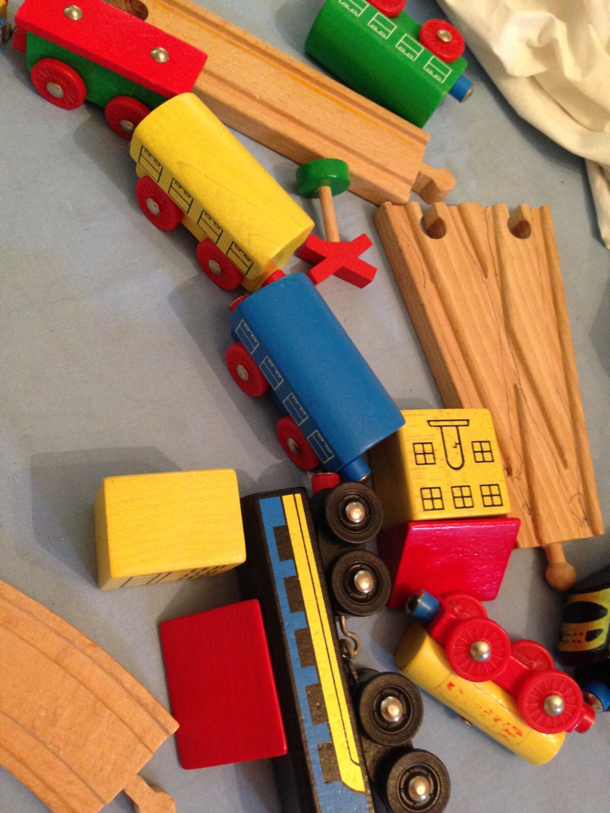 brio ELC and other compatible wooden train track parts accessories ...