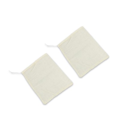 25 Cotton Gauze Bags for Tea Coffee Brewing with Drawstring Design - | eBay